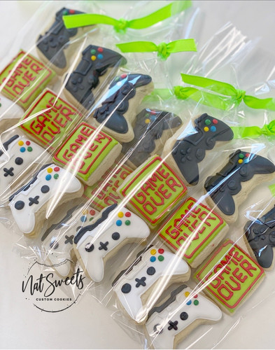 Mini Gamer Pack - 6 packs | natsweets-cookies