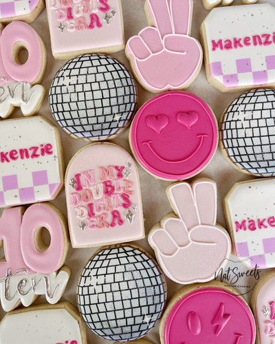 In my Double Digits Era - 2 Dozen | natsweets-cookies