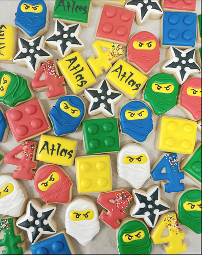 Mini Ninjago | natsweets-cookies