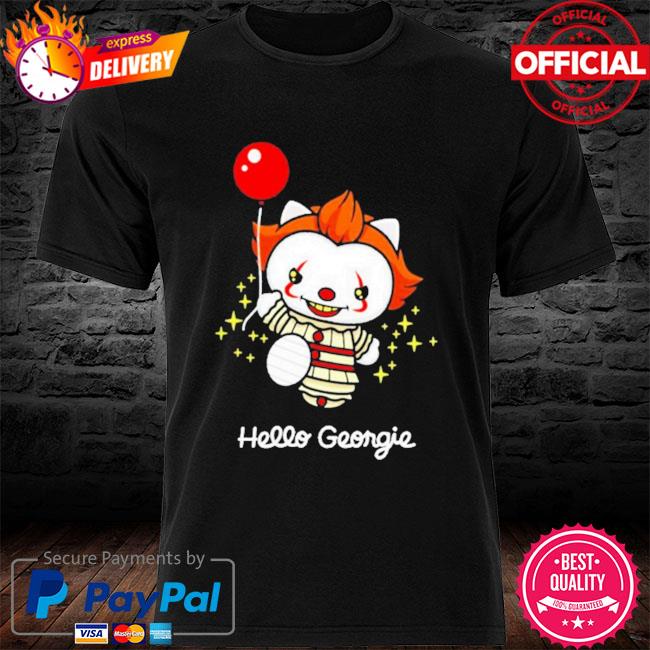 Hypertshirt - Pennywise cat hello georgie shirt