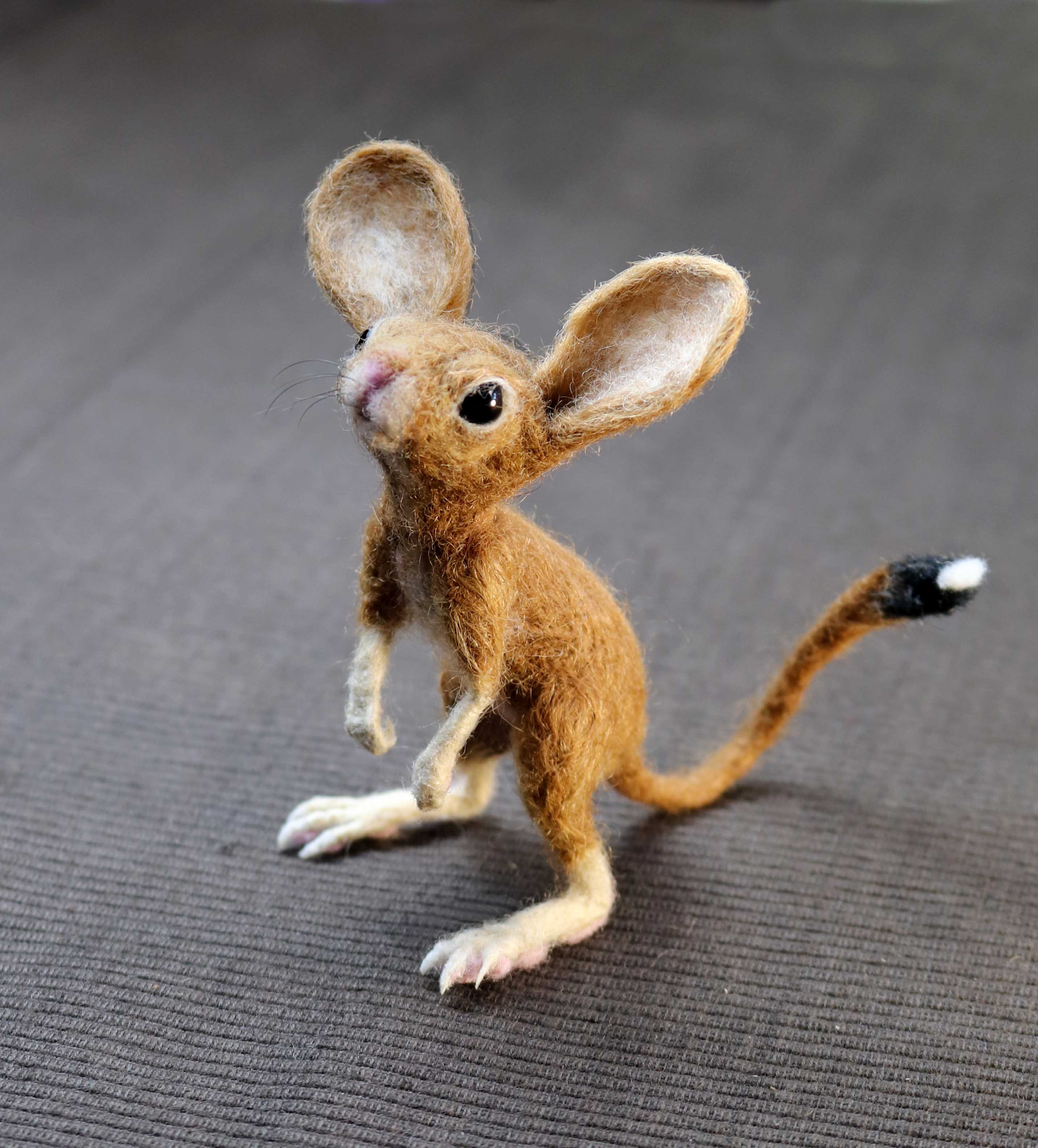 Baby Hopping Mouse Felting Kit | Reenalee