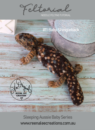 #11 Baby Shingleback Feltorial | Reenalee