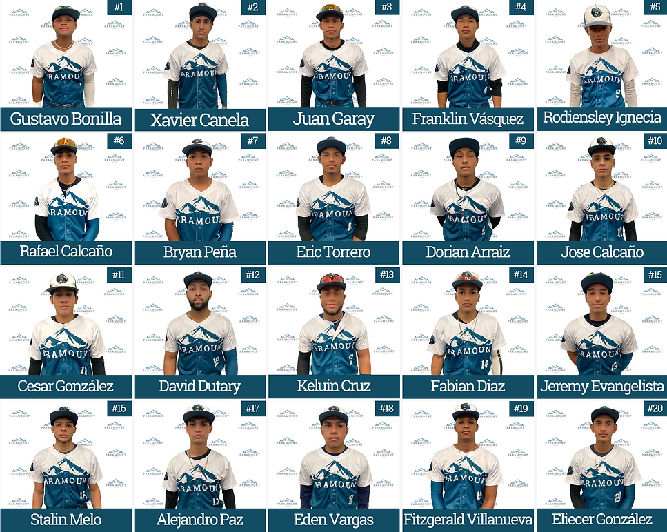 ROSTER | PARAMOUNT ACADEMY