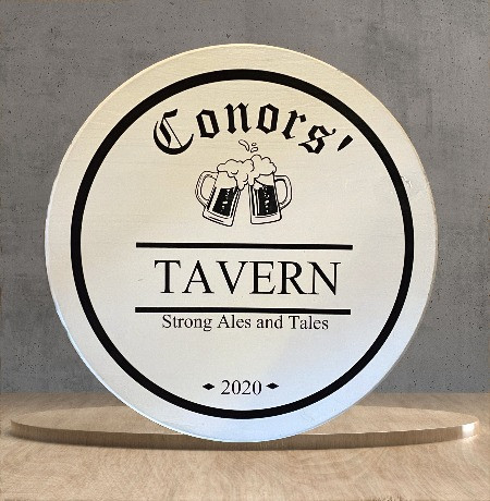 Tavern Beer Sign | BerkArt Designs