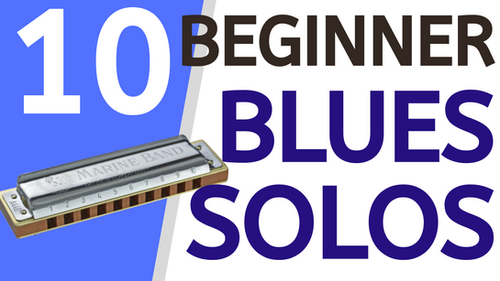 10 beginner blues harmonica solos | Blues Harp Lessons at LearnTheHarmonica