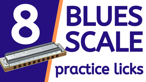 8 blues scale harmonica licks | LearnTheHarmonica