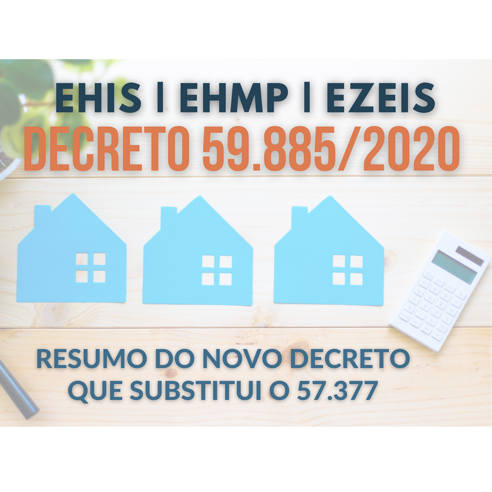 Novo Decreto para empreendimentos HIS e HMP e EZEIS