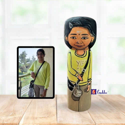 Personalised kid / sister / brother doll -medium | Guddee.in