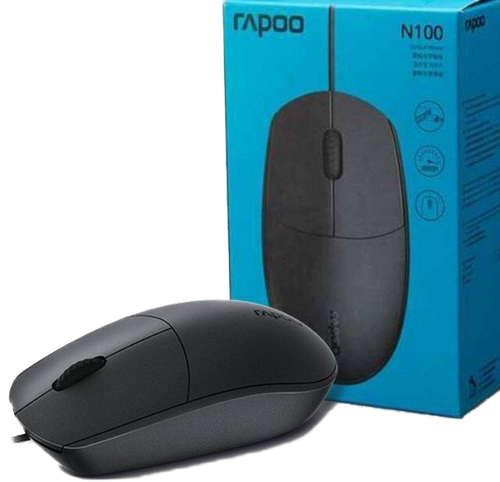 Rappo N100 Wired Ambidextrous Mouse | ChanetLankaComputers