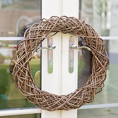 Circular Wreaths, Large Willow Ring, Natural Hoop, | Wild About Willow