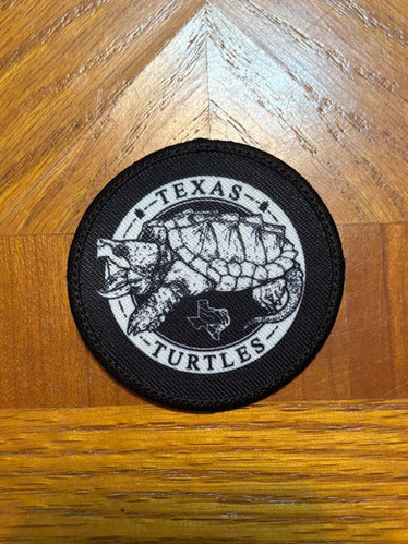 Texas Turtles Logo Patch | TEXAS TURTLES