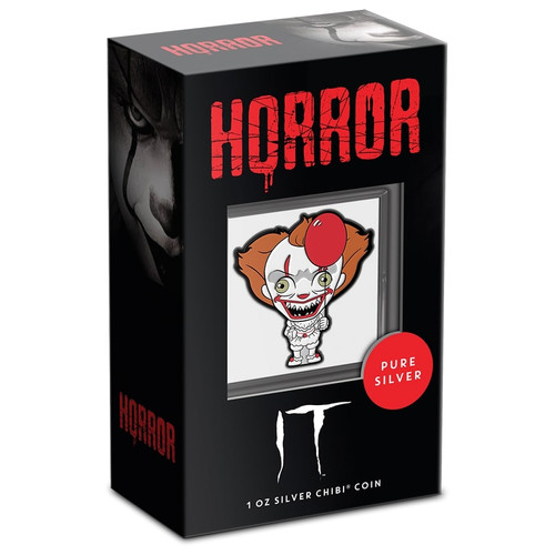 COLECCIÓN DE MONEDAS IT HORROR CHIBI – 2022 MONEDA DE PRUEBA DE PLATA ...