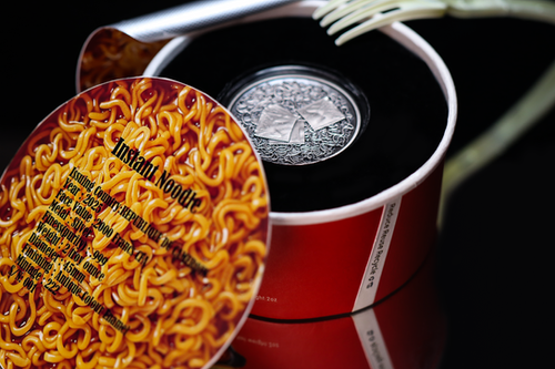 Instant Noodle 2 oz Silver Coin 2000 Francs CFA Cameroon 2025 | Gold ...