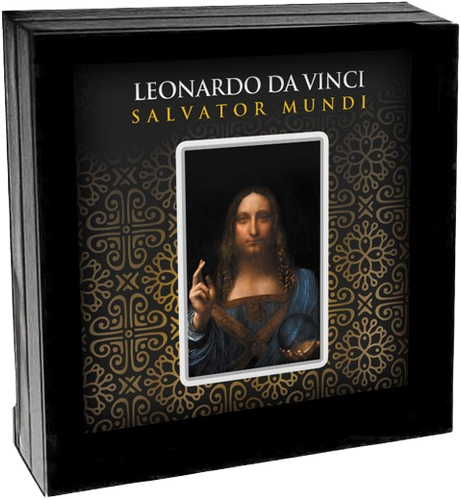 Salvator Mundi Leonardo da Vinci Jesus Christ $1 Niue 2018 | Gold ...