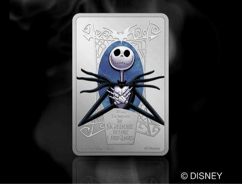 Disney The Nightmare Before Christmas - Jack Skellington Coin $2 Niue ...