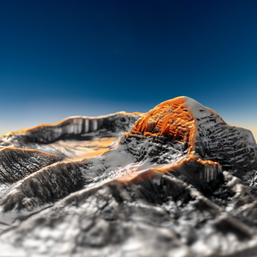 MT KAILASH - 2 oz .999 Antiqued Very High Relief Silver Coin - $5 Niue ...