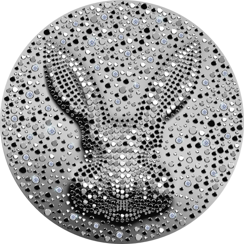 THE BLACK WATER RABBIT - 1 kg kilo silver coin - $50 Niue 2023 | Gold ...