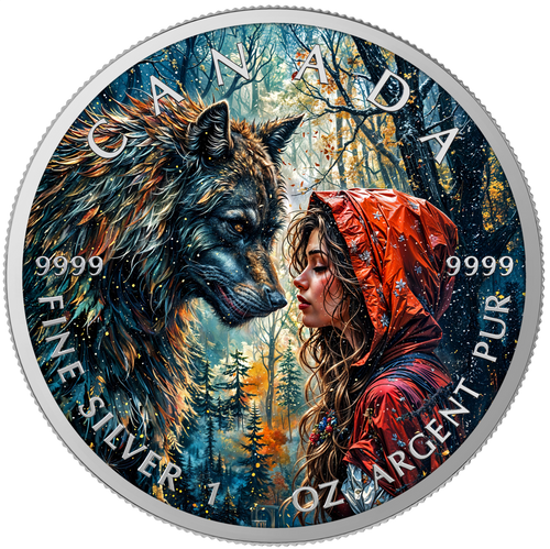Little Red - 1 Oz 999.9 Silver Coin 5$ Canada 2025 | Gold & Silver Canada