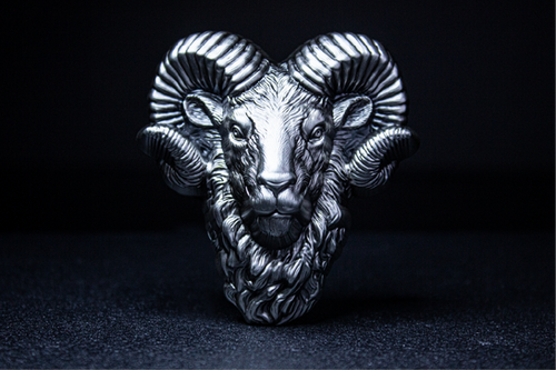 2024 Korea Bighorn Ram Stacker 2 oz Silver Medal | Gold & Silver Canada