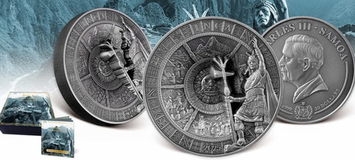 INCA EMPIRE Multiple Layer 1 Kg Kilo Silver Coin 20$ Samoa 2025 | Gold ...