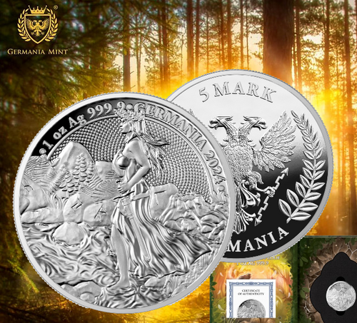 2024 Germania 1 oz 999.9 Silver Proof | Gold & Silver Canada