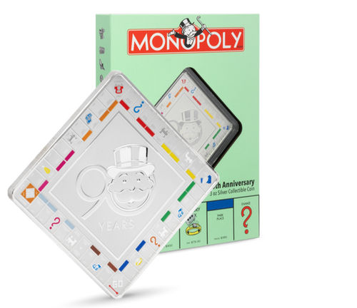 2025 Niue Monopoly 90th Anniversary 3 oz Silver Coin | Gold & Silver Canada