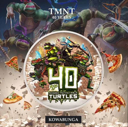 Perth Mint 40th Anniversary Colorized Coin 1oz .999 Silver TMNT | Gold ...