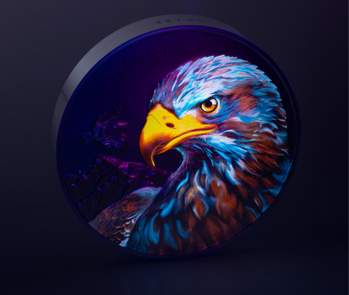 Eagle with UV effect - 1kg Kilo .999 Silver Coin - 80$ Niue 2025 | Gold ...