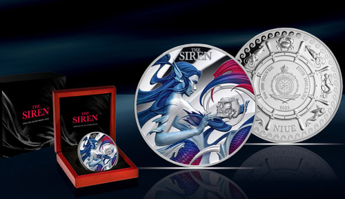 2023 Niue Mythical Creatures Siren 2 oz Silver Coin | Gold & Silver Canada