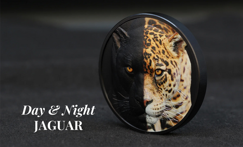 JAGUAR Day and Night 3 Oz Silver Coin $20 Palau 2023 | Gold & Silver Canada