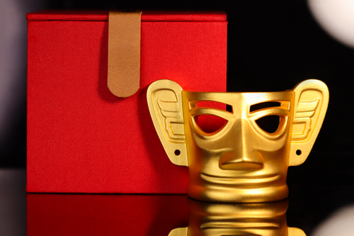 Three Star Mound Mask 330g Copper Coin 100 Francs CFA Cameroon 2025 ...