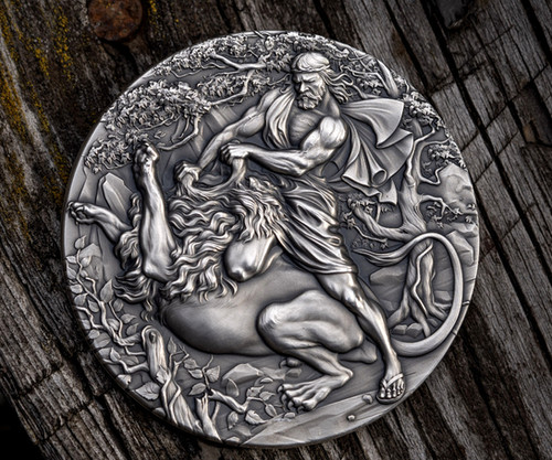 SAMSON 2 Oz .999 Silver Coin 5$ Niue 2023 | Gold & Silver Canada