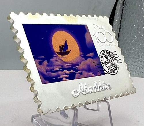 Disney 100th Anniversary Stamp Aladdin 1 oz Silver Coin 2$ Niue 2023 ...