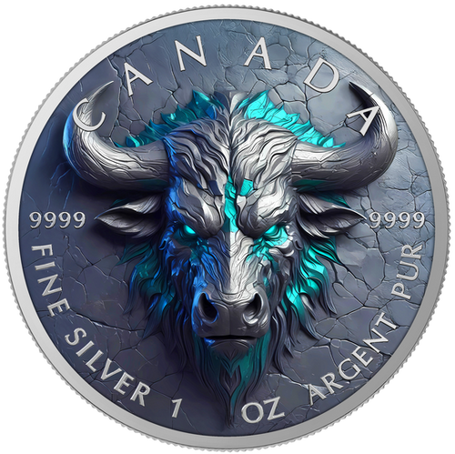 Taurus: Stone Zodiac Series - 1oz 999.9 Silver Coin 5$ Canada 2025 ...