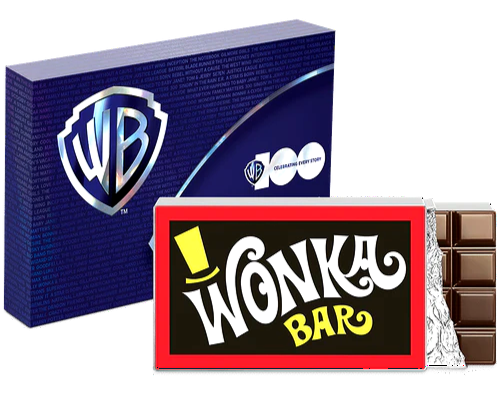 WB100 Willy Wonka & The Chocolate Factory 5oz .999 Silver Coin | Gold ...