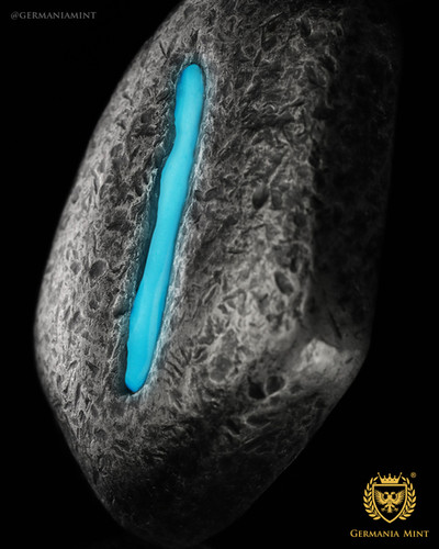 Isaz Rune 1oz 999.9 Silver Coin Germania Mint 2025 | Gold & Silver Canada