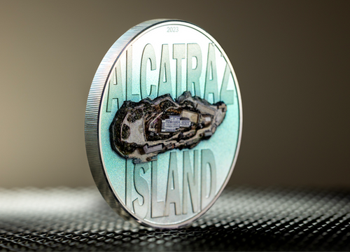 ALCATRAZ ISLAND 3 Oz Silver Coin 20$ Cook Islands 2023 | Gold & Silver ...