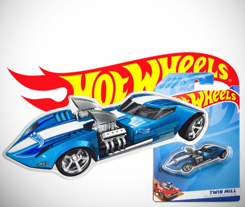HOT WHEELS Twin Mill 2023 1 oz Silver Shape Coin - $2 Solomon Island ...