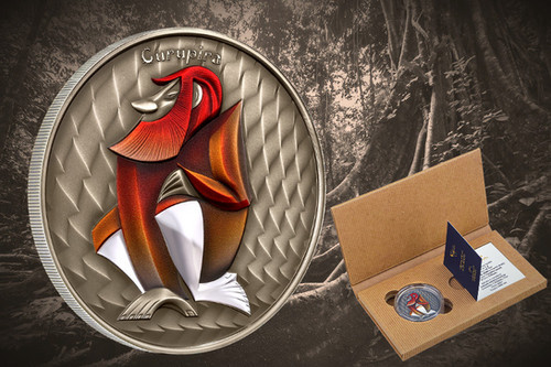CURUPIRA World of Cryptids series 1 oz .999 Silver Coin Niue 2023 ...