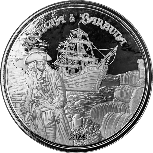 2023 Antigua & Barbuda Rum Runner BU 1 oz Silver Coin | Gold & Silver ...