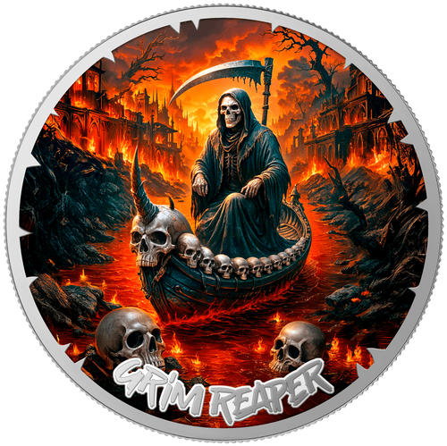 Charon - Eternal Darkness:The Grim Reaper Collection - 1 oz .999 silver ...