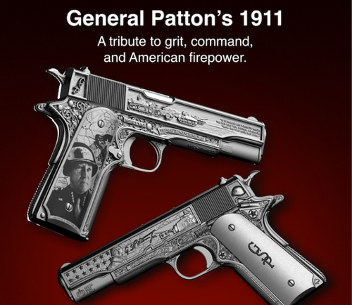 General Patton's 1911 - 2 oz .999 Silver Coin - 5 Tala Samoa 2026 ...