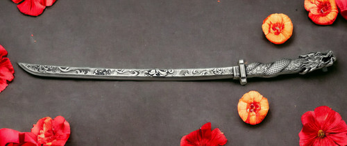 Katana Sword Shaped 2 oz Silver Coin 10000 Francs CFA Chad 2024 | Gold ...