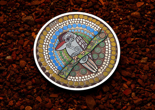 KOOKABURRA KAA KAA 2 Oz Silver Coin 2$ Australia 2024 | Gold & Silver ...