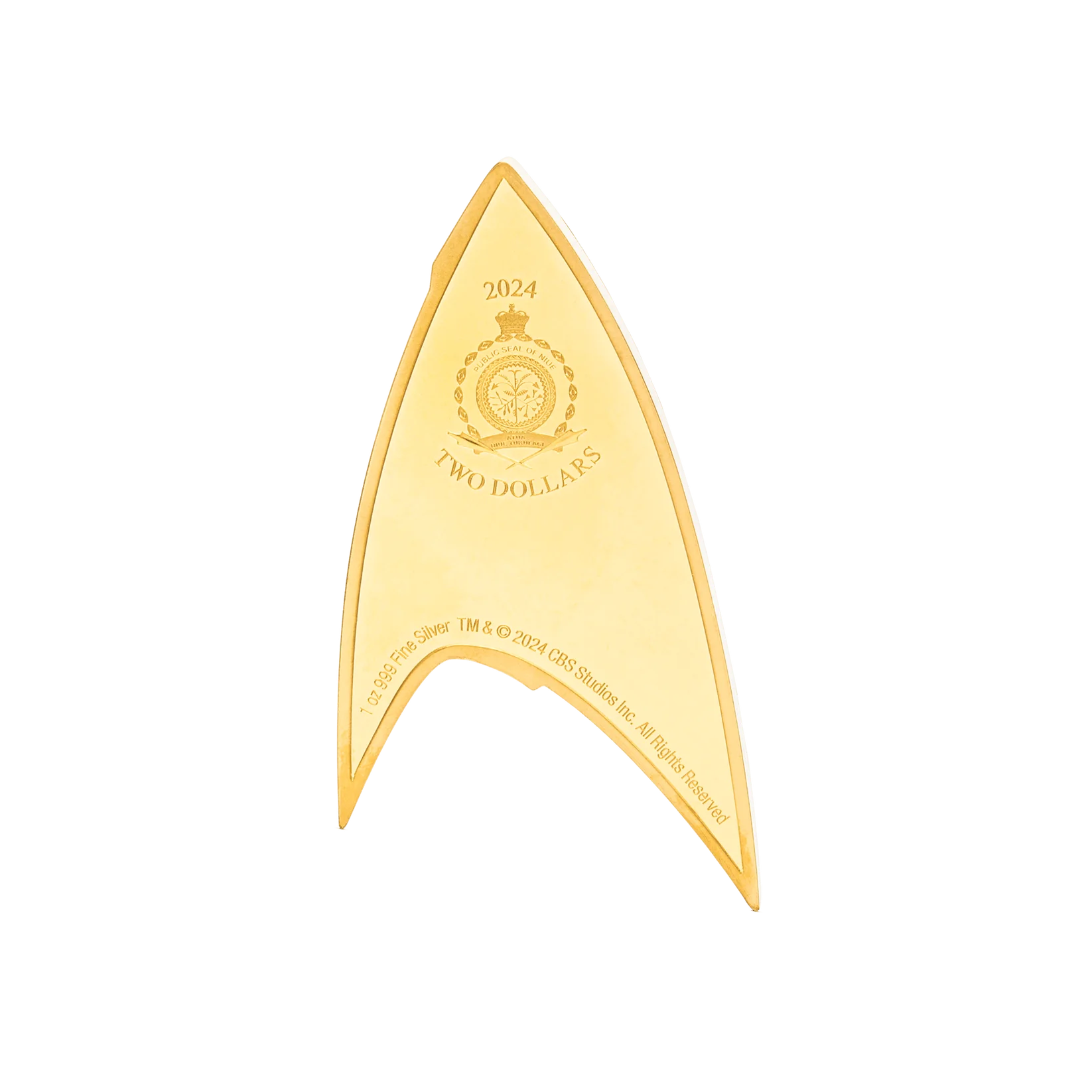 Star Trek Starfleet Divisions – Command Insignia Coin $2 Niue 2024 ...