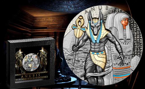 ANUBIS 2 Oz Silver Coin 2000 Francs Cameroun 2023 | Gold & Silver Canada