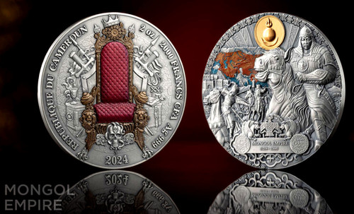 Mongol Empire The Legacy of the Greatest Empires 2 oz Antique finish ...