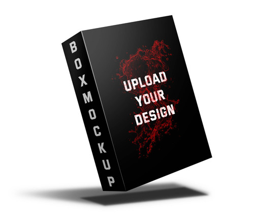 Floating Package Box Mockup | Trivles