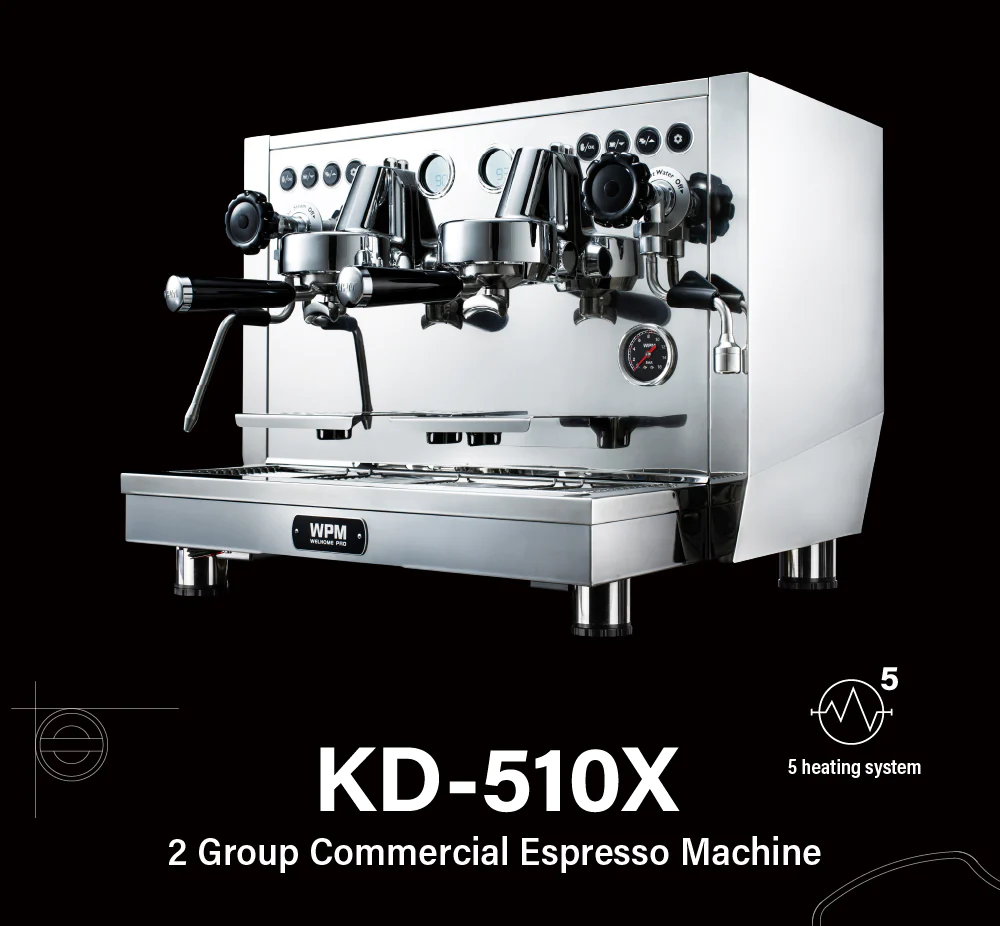 KD 510-X Commercial 2 Group Machine | Wpm Vietnam