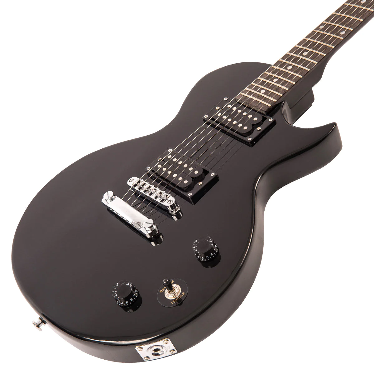 Encore Blaster E90 Electric Guitar ~ Gloss Black | 22 Studios